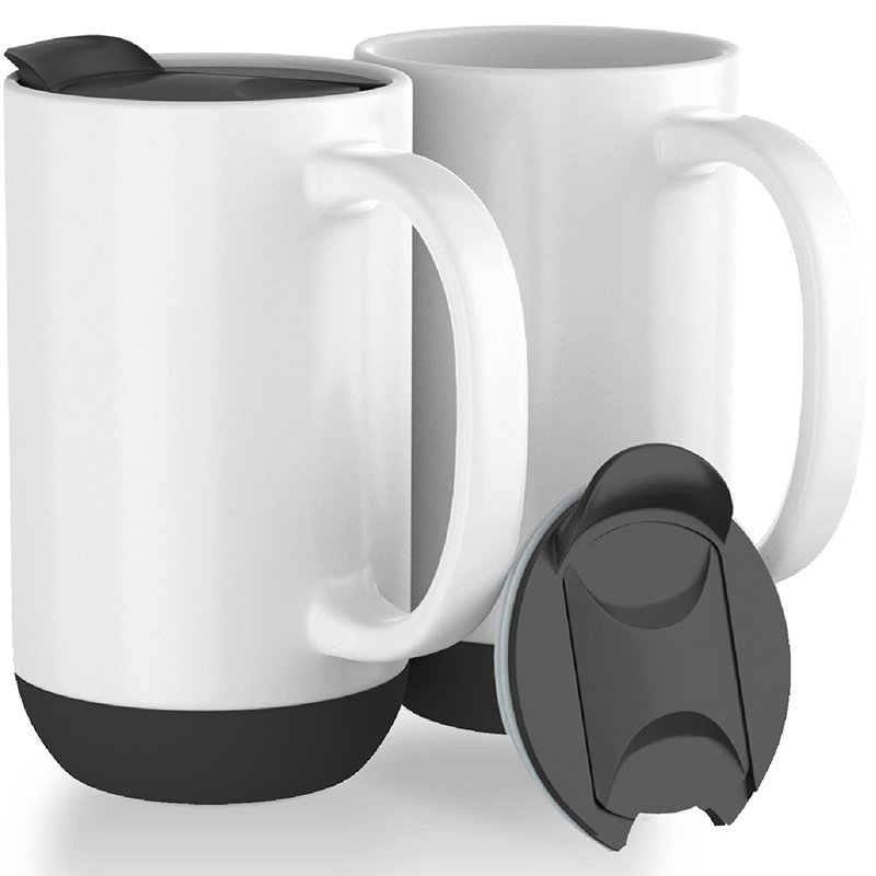 Ceramic Travel Mug With Lid