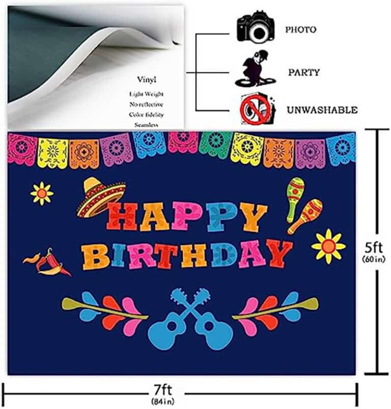 Vinyl Birthday Banners